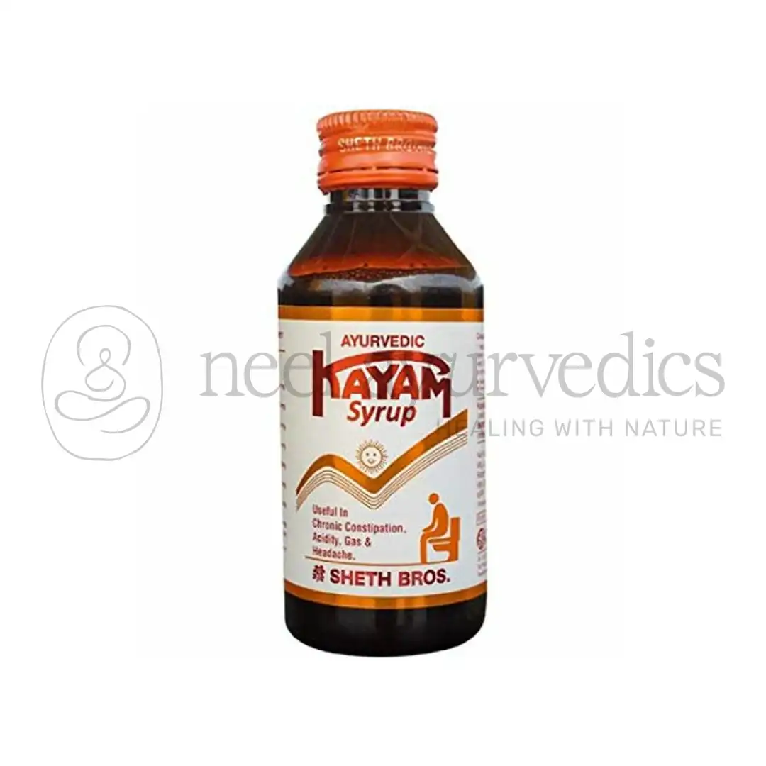 Kayam Syrup - 100 Ml (Pack Of 3) | Neel Ayurvedics