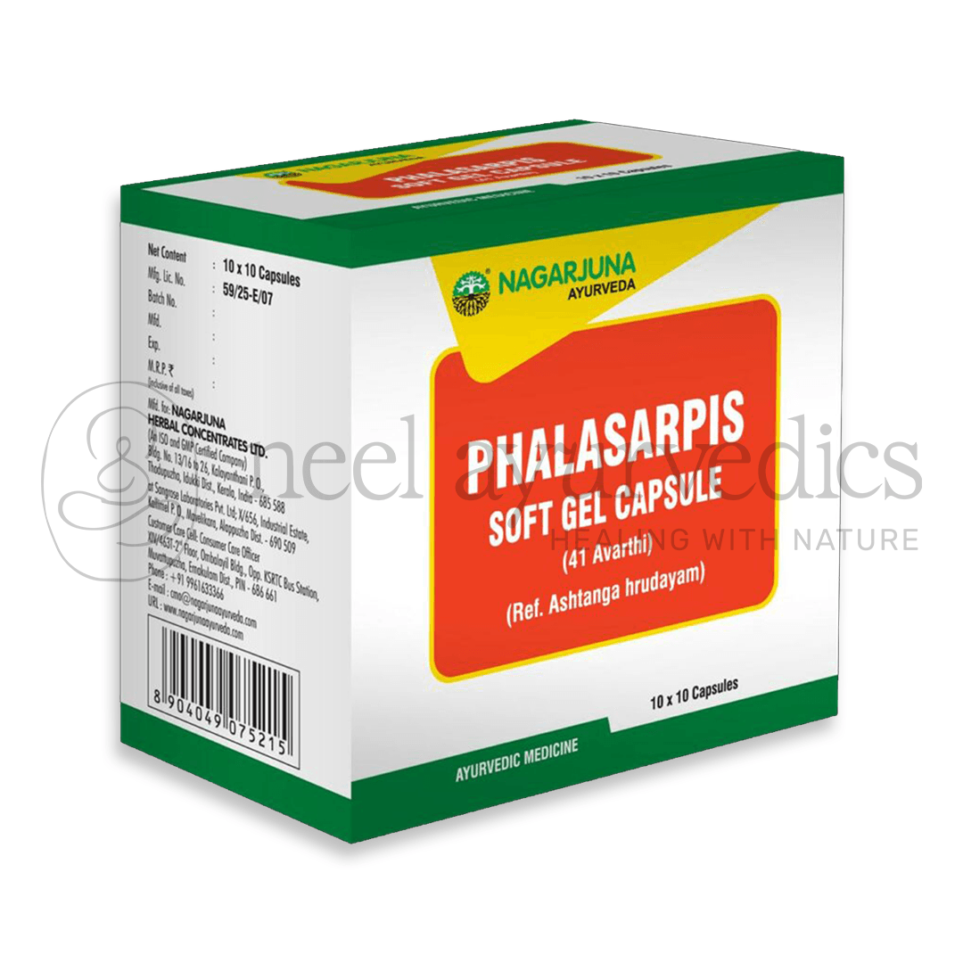 Nagarjuna Kerala Phalasarpis Capsule - 100 Caps | Neel Ayurvedics
