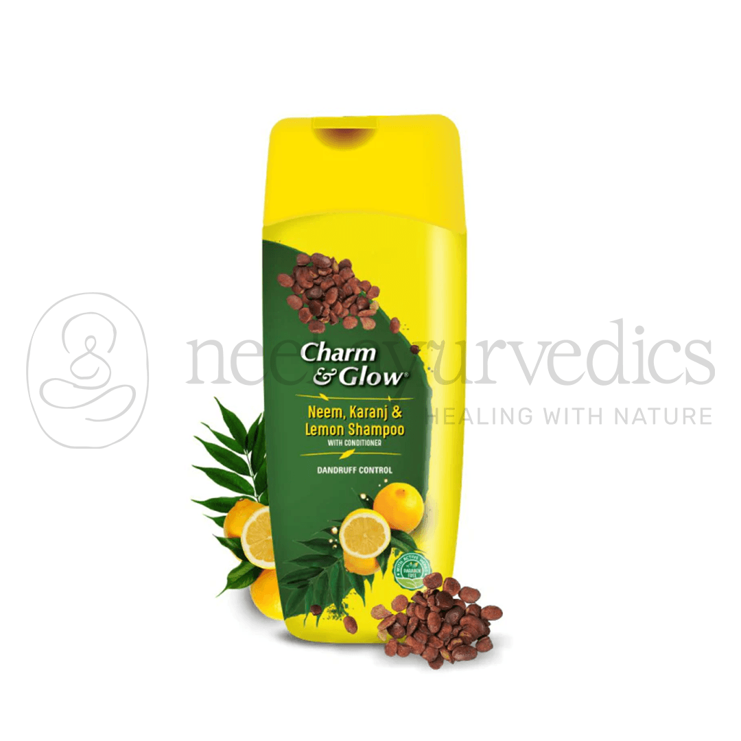 Ban Labs Neem, Karanj & Lemon Herbal Shampoo - 350 Ml (Pack Of 2)